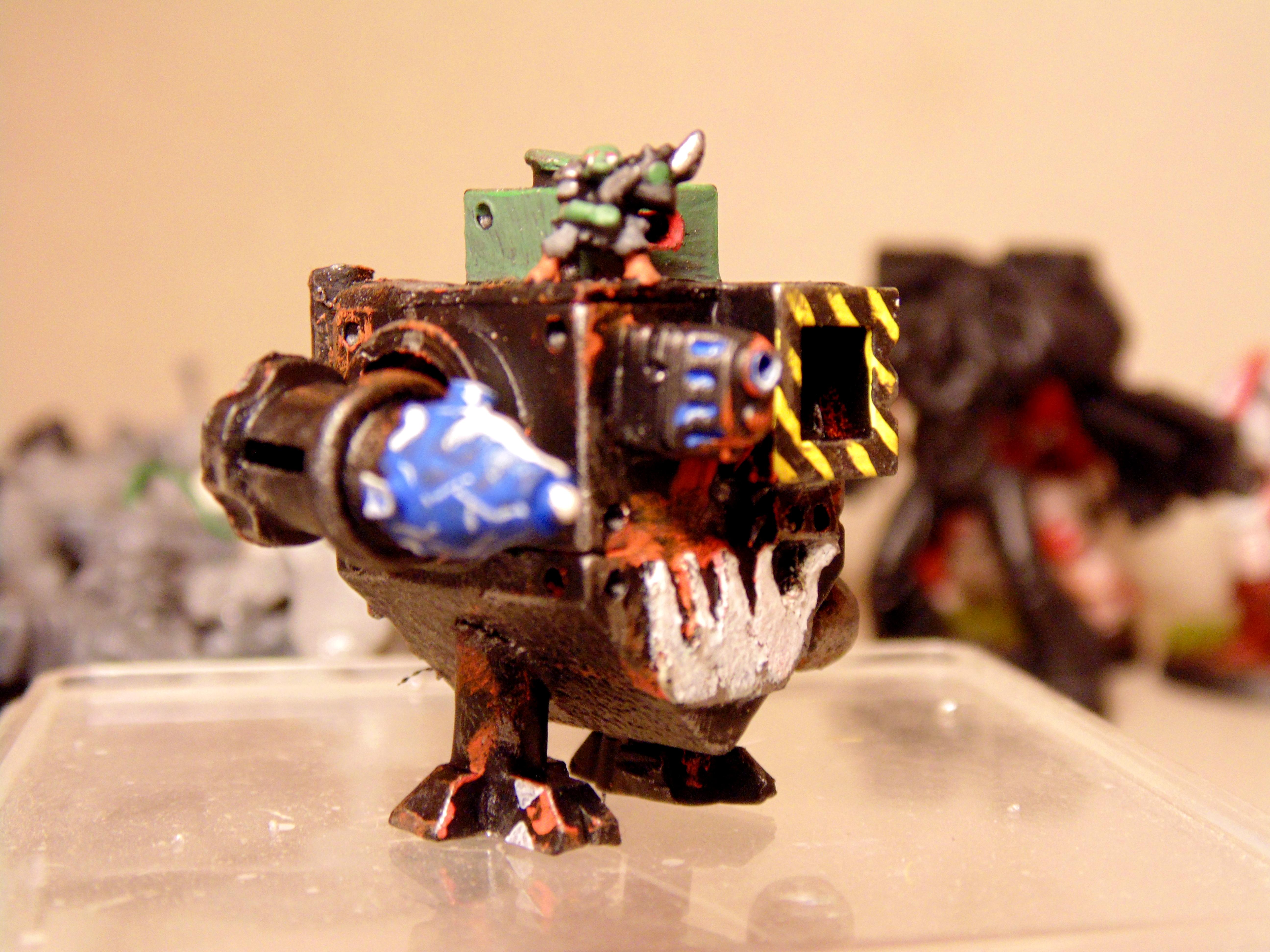 6mm, Conversion, Epic, Gargant, Green, Oldhammer, Orks, Scratch, Scratch Build, Stompa ...